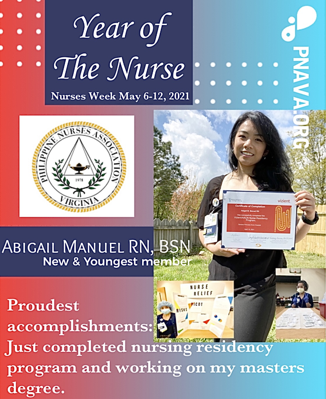 Nurses Week May 6-12! – Philippine Nurses Association of Virginia, Inc